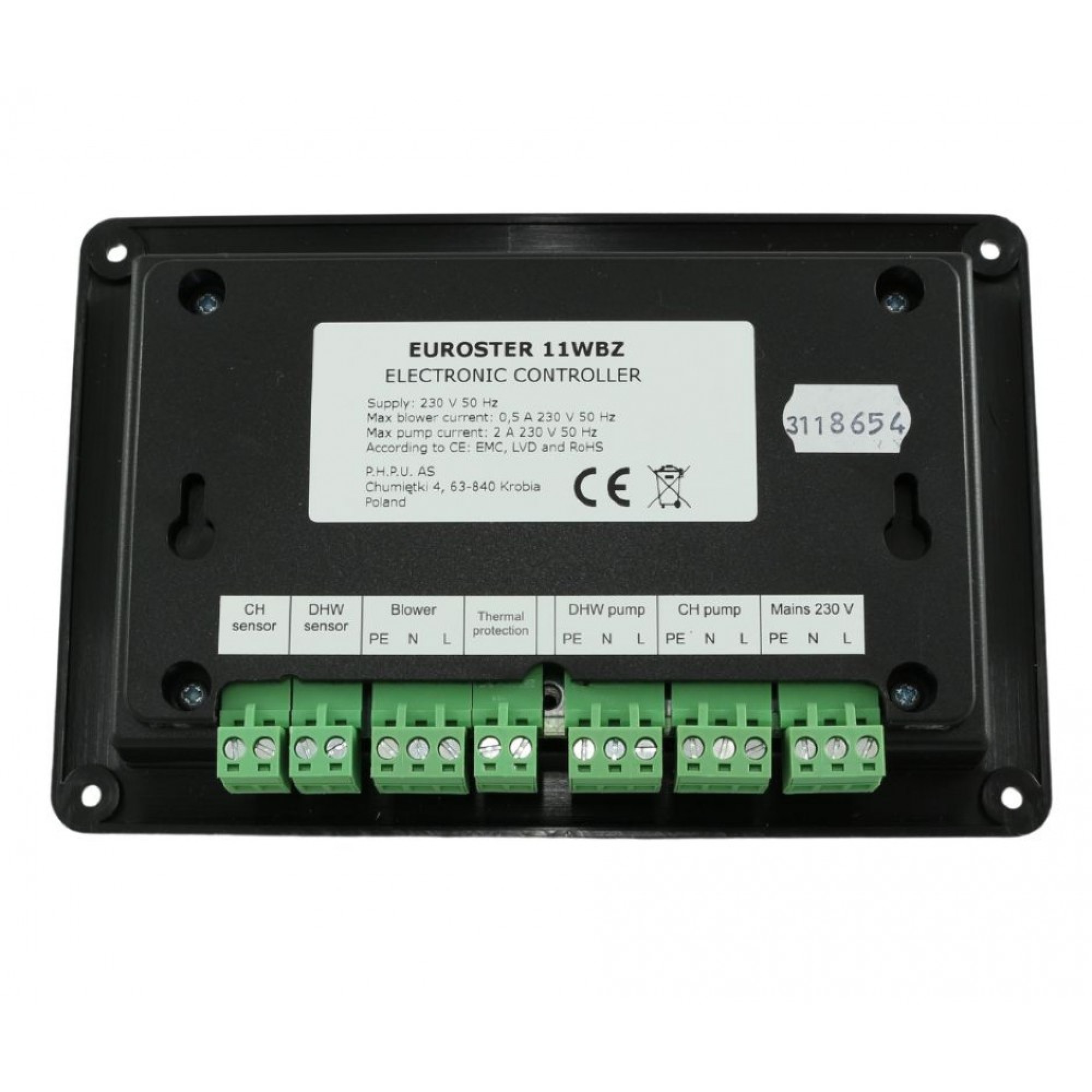 ᐉ Control unit E11WBZ for wood stove furnaces BURNiT – Top Prices ...