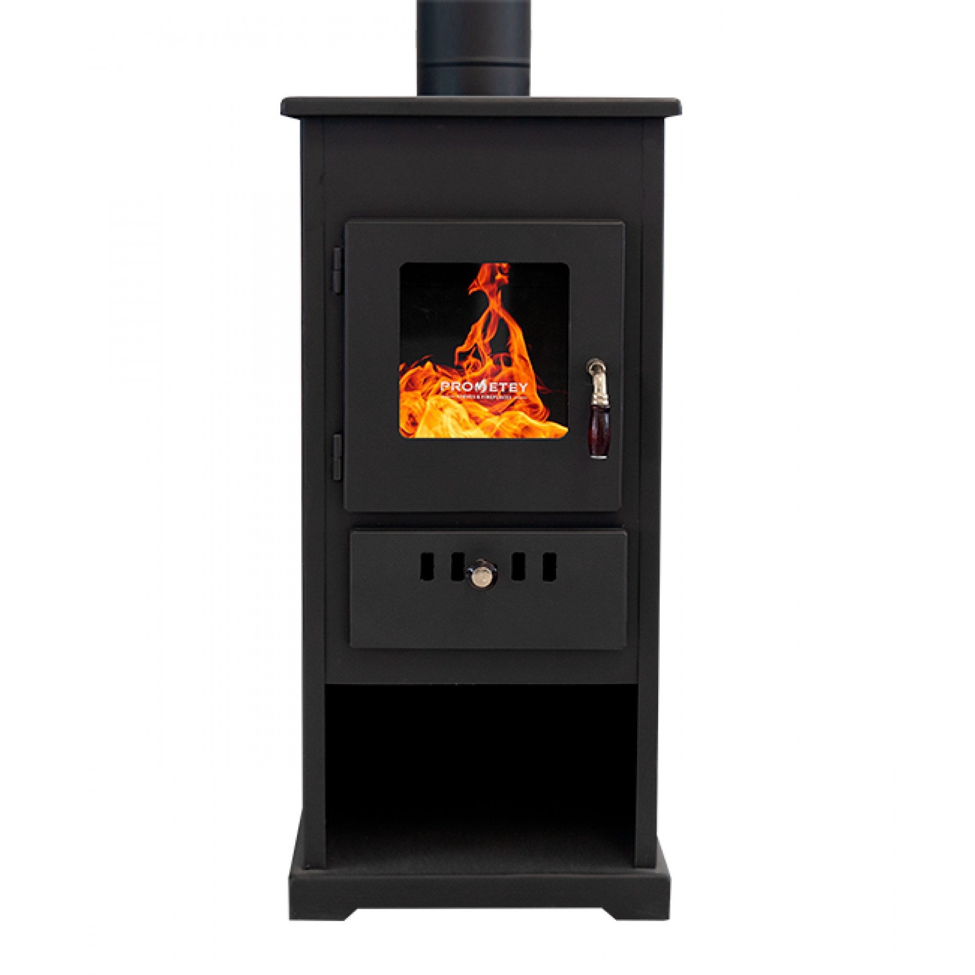 Wood burning stove Prometey Mini B, 4.2kW – Best Price & Free Delivery ...