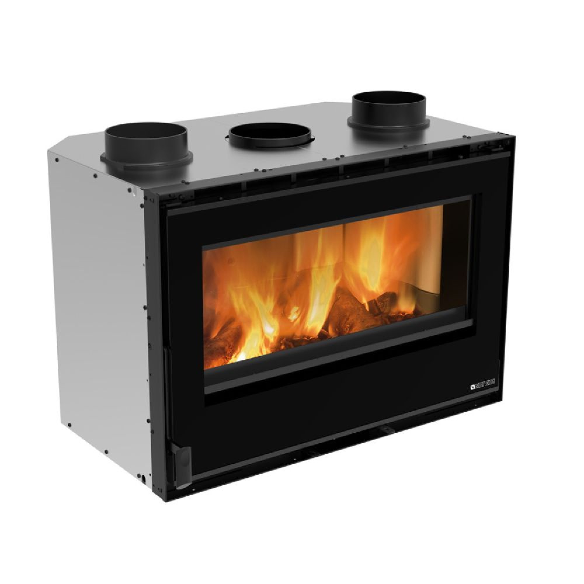 ᐉ Italian cast iron wood burning fireplace La Nordica 80 crystal Evo 2.0 ventilato, 7.4kW – Top ...