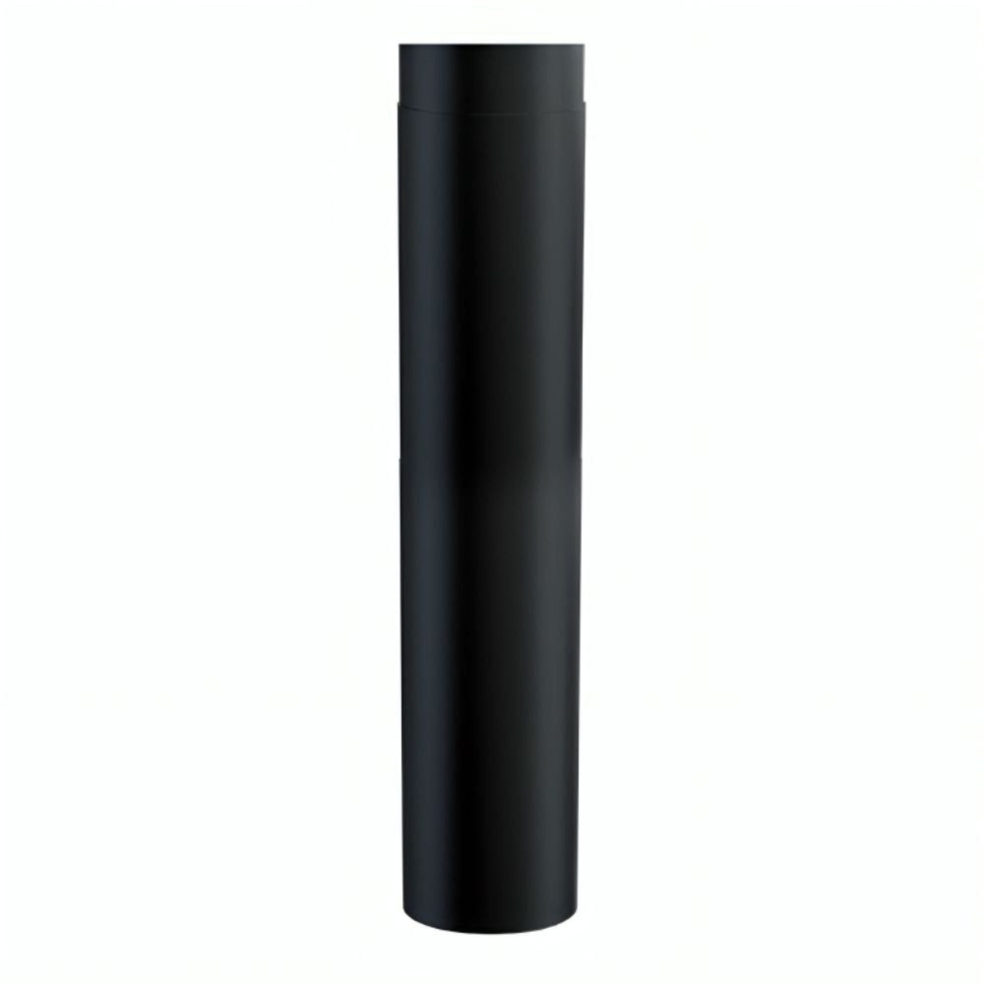 ᐉ Black steel flue pipe MK NERO, Straight, Length 1m, Ø150 – Top Prices ...