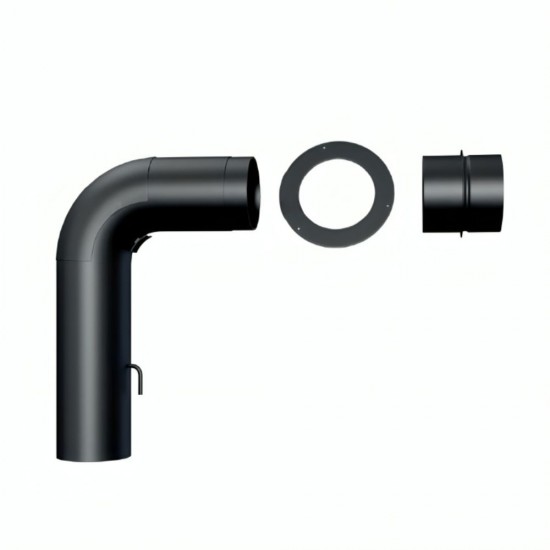 ᐉ Flue kit MK NERO CS SET (Standard), Steel Ø130 – Top Prices ...