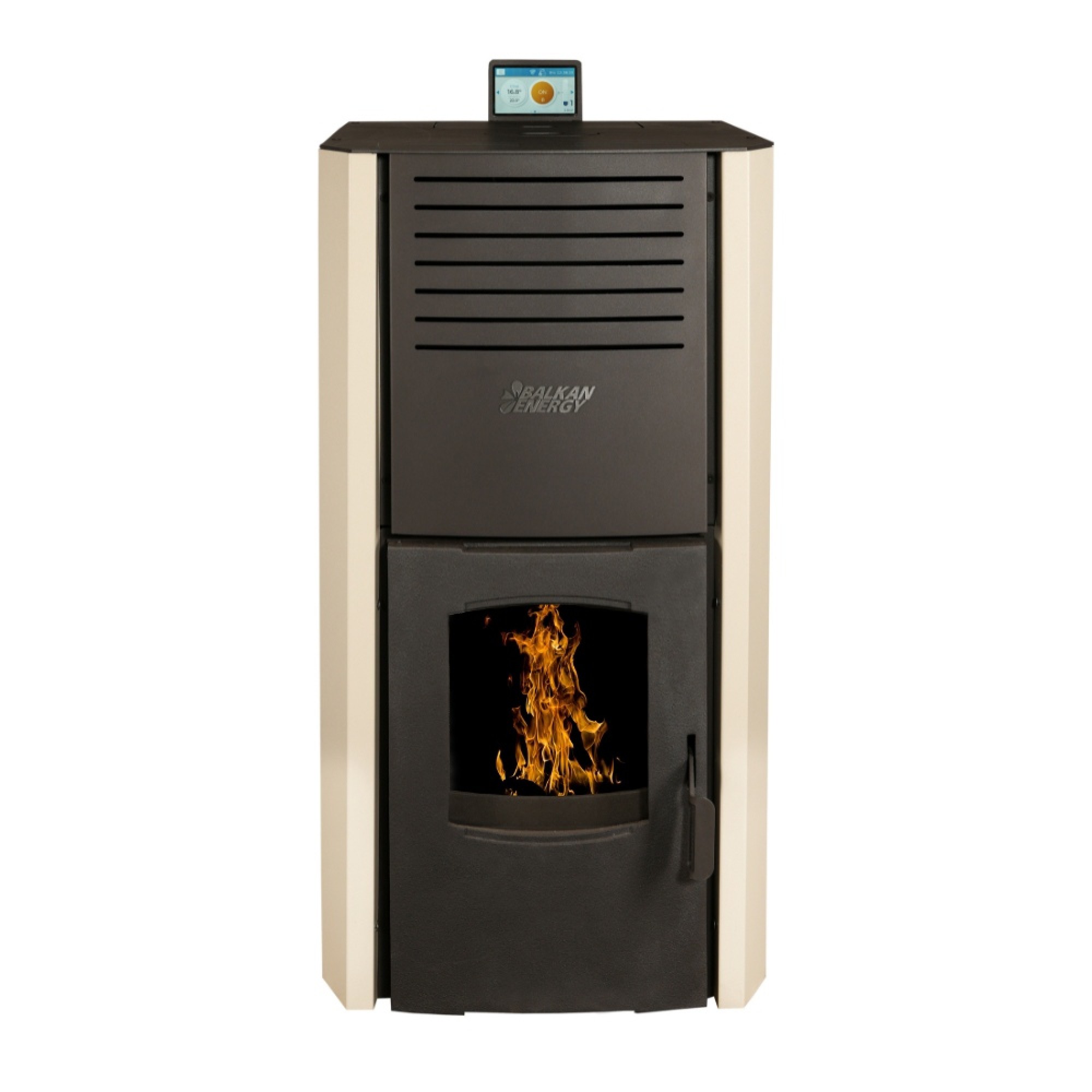 ᐉ Pellet stove with back boiler Balkan Energy Aurora, 30kW – Top Prices ...
