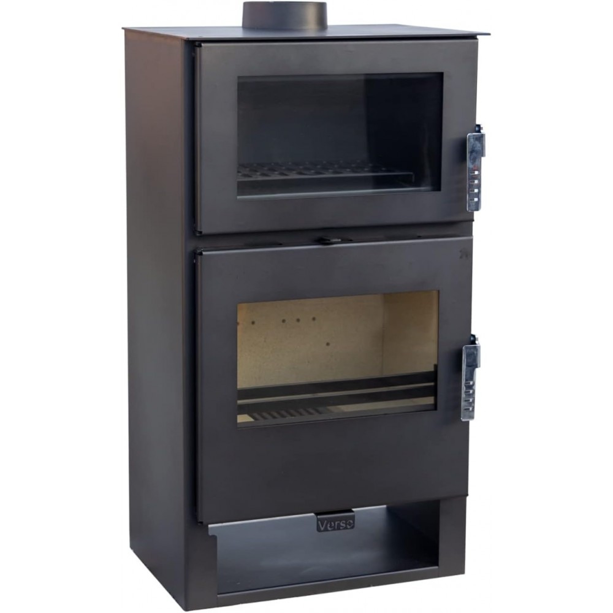 ᐉ Wood burning stove with oven Verso F, 9 kW – Top Prices ...