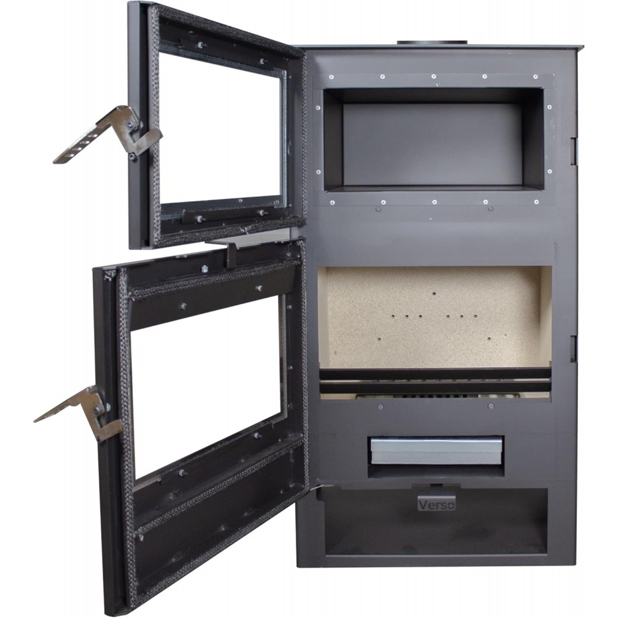 ᐉ Wood burning stove with oven Verso F, 9 kW – Top Prices ...