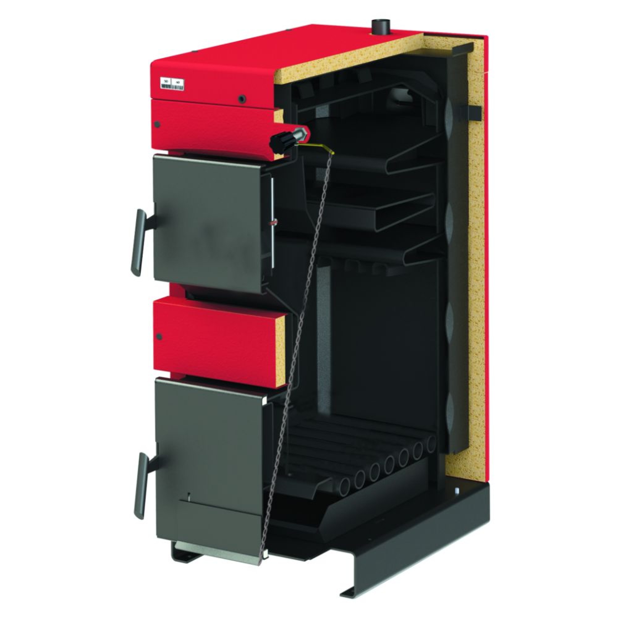 Wood Boiler for Central Heating BURNiT NWB 30, 25kW – Best Price & Free ...