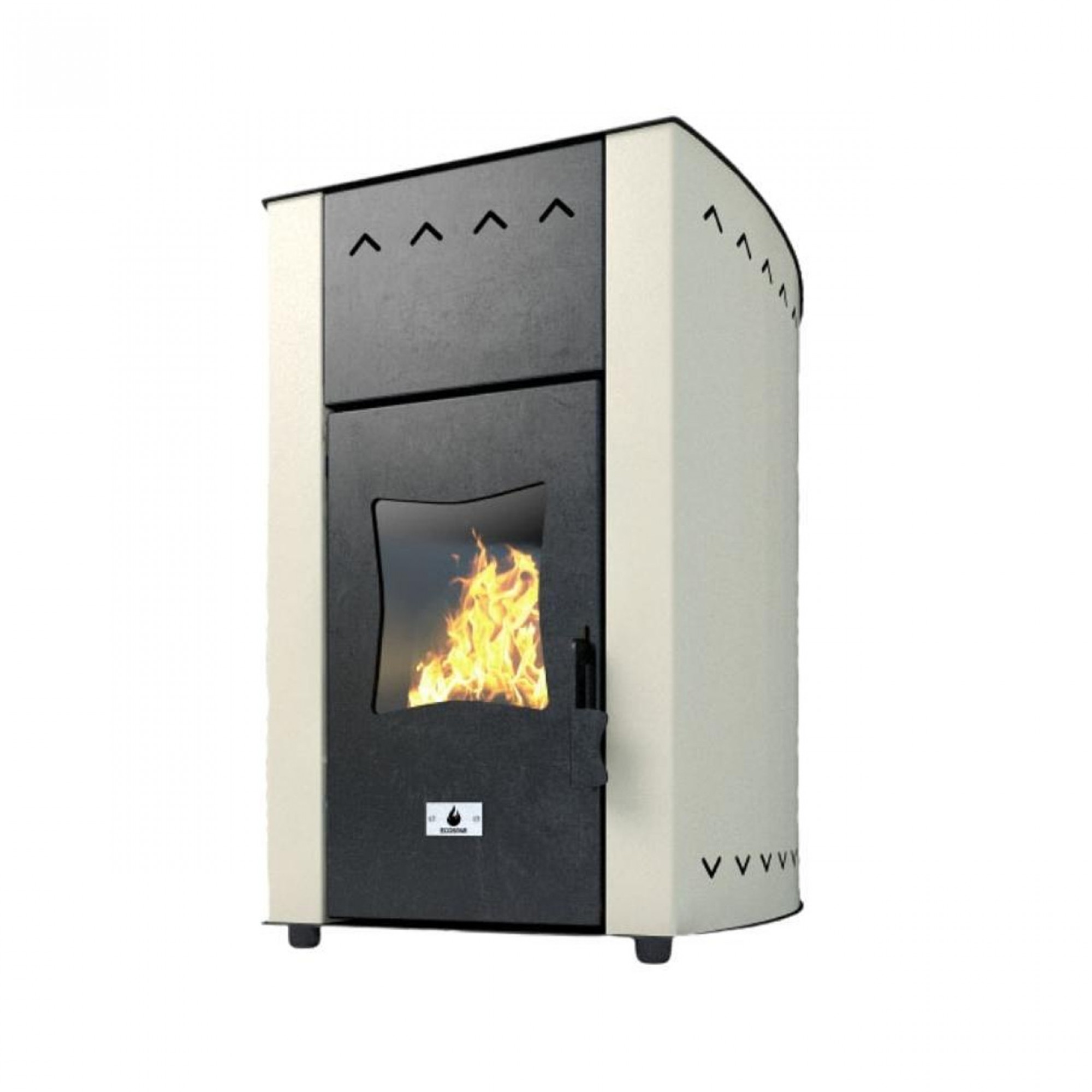 ᐉ Pellet boiler stove Eco Spar Minima Ivory, 12kW – Top Prices ...