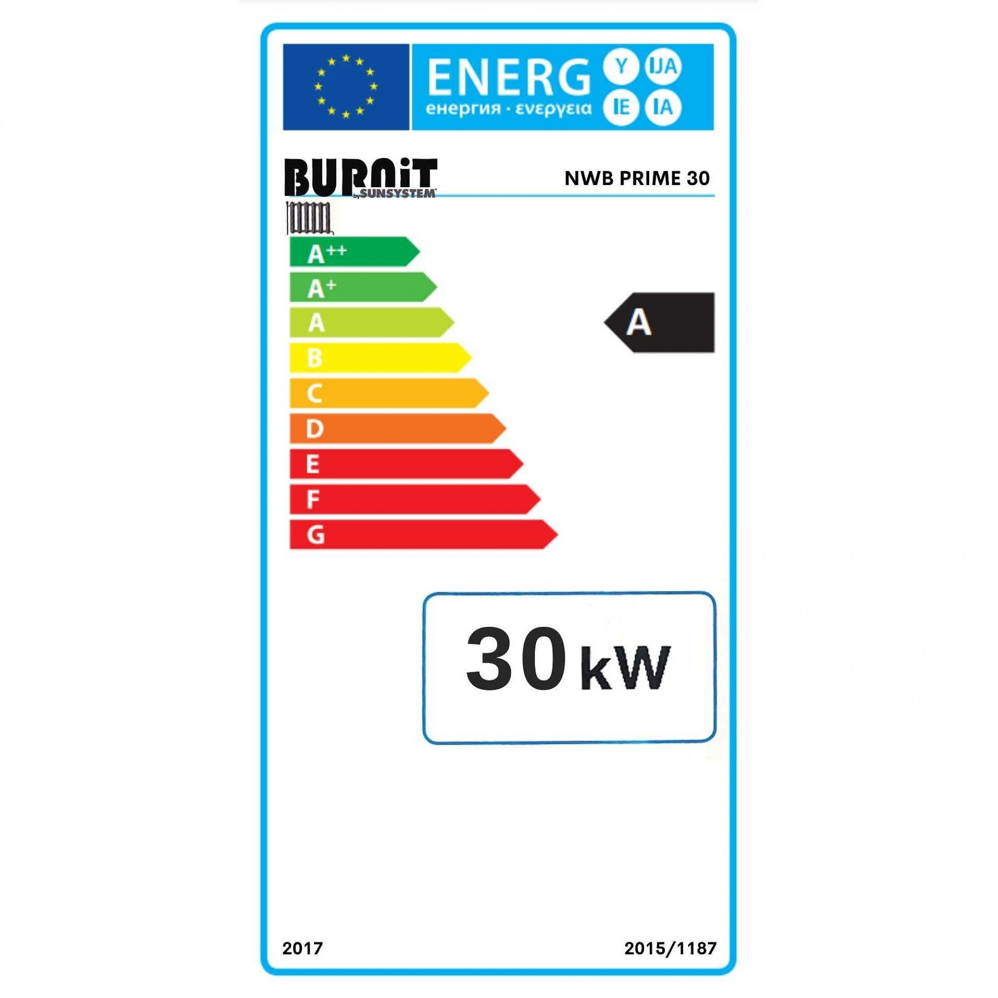Wood Boiler for Central Heating BURNiT NWB PRIME 30, 30kW – Best Price ...