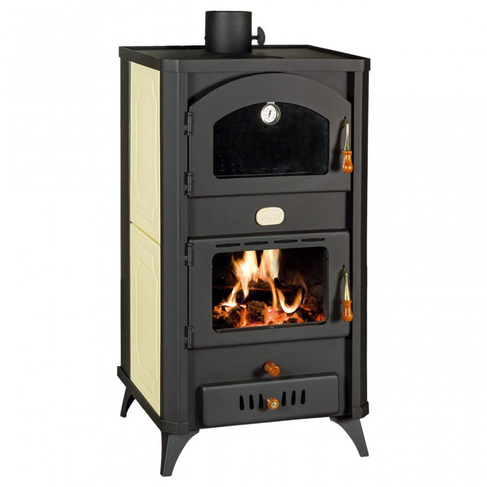 ᐉ Wood Burning Stove With Back Boiler and Oven Prity FG W18 R, 23.4kW – Top Prices ...