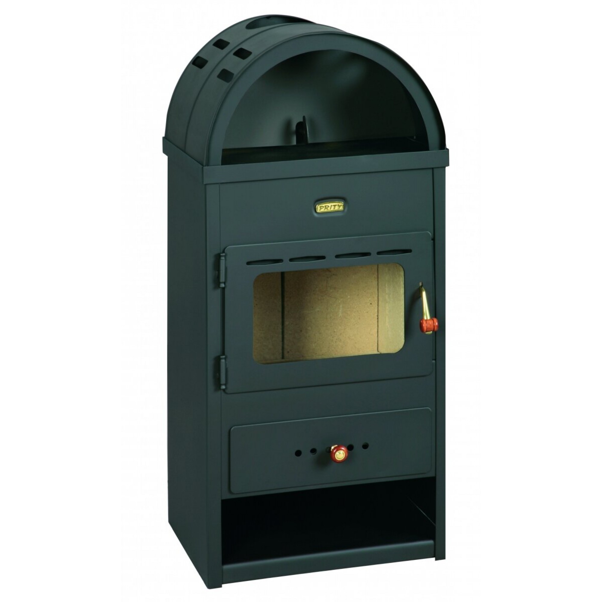 ᐉ Wood burning stove Prity K1 K 9.5kW, Log – Top Prices | BalkanEnergy.CO.UK