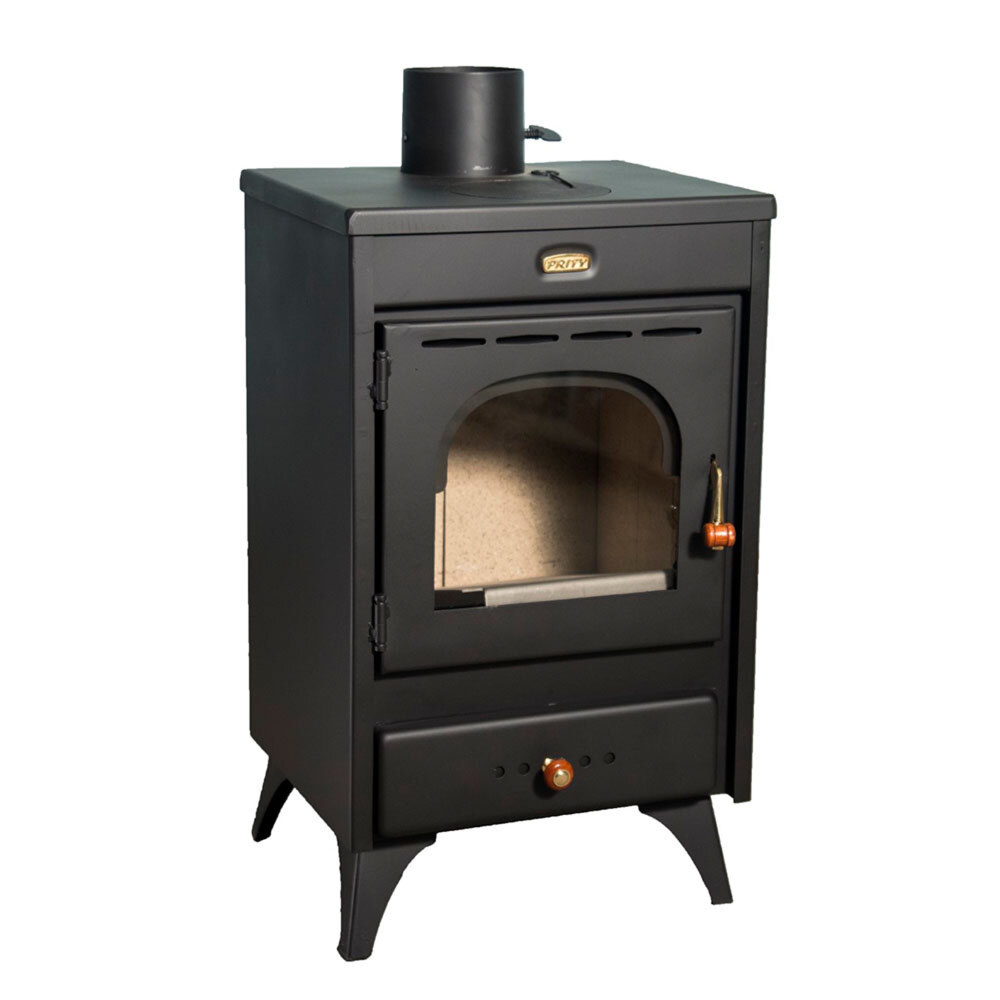 ᐉ Wood burning stove Prity K1 R 9.5kW, Log – Top Prices | BalkanEnergy ...