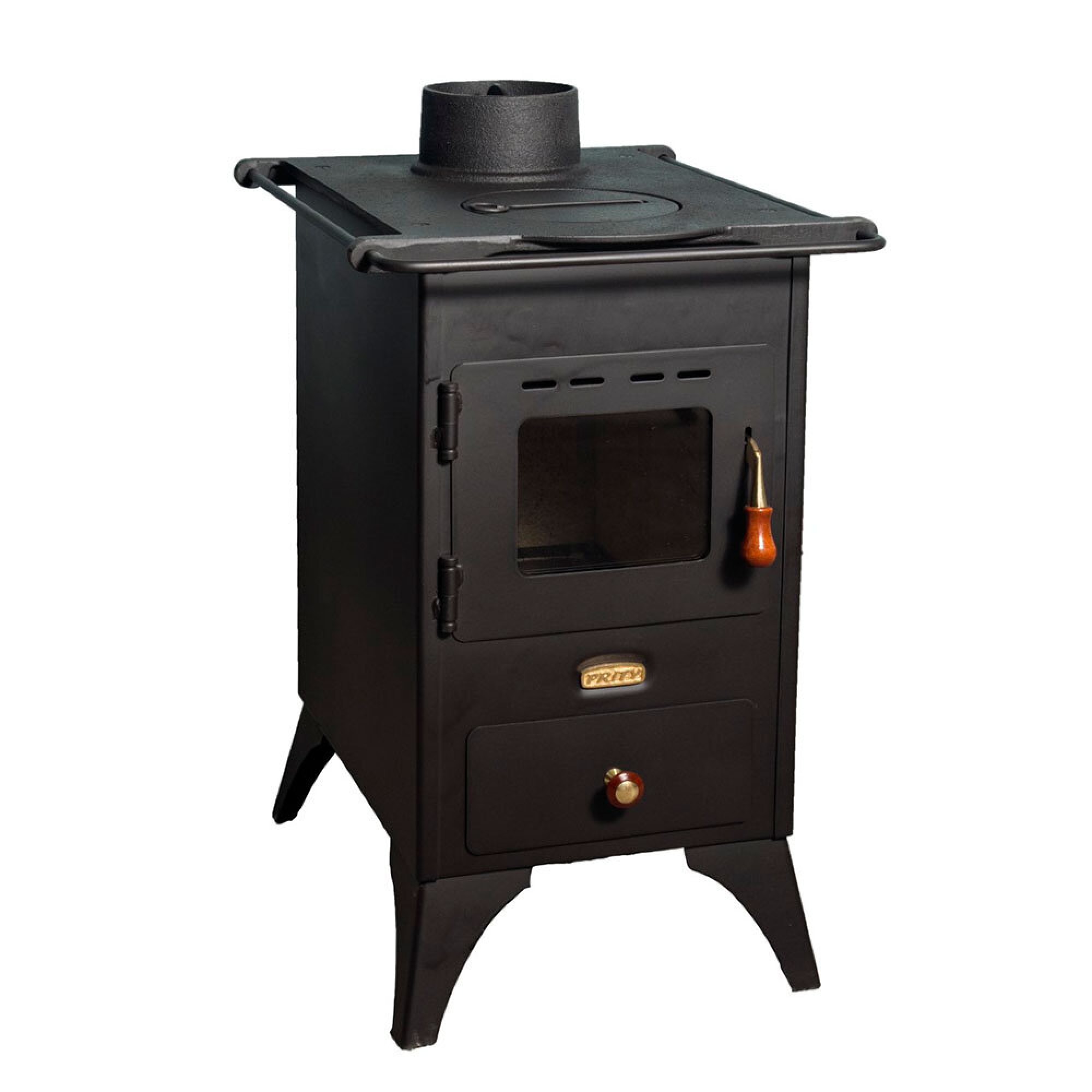 Wood burning stove Prity Mini 5.2kW, Log – Best Price & Free Delivery ...