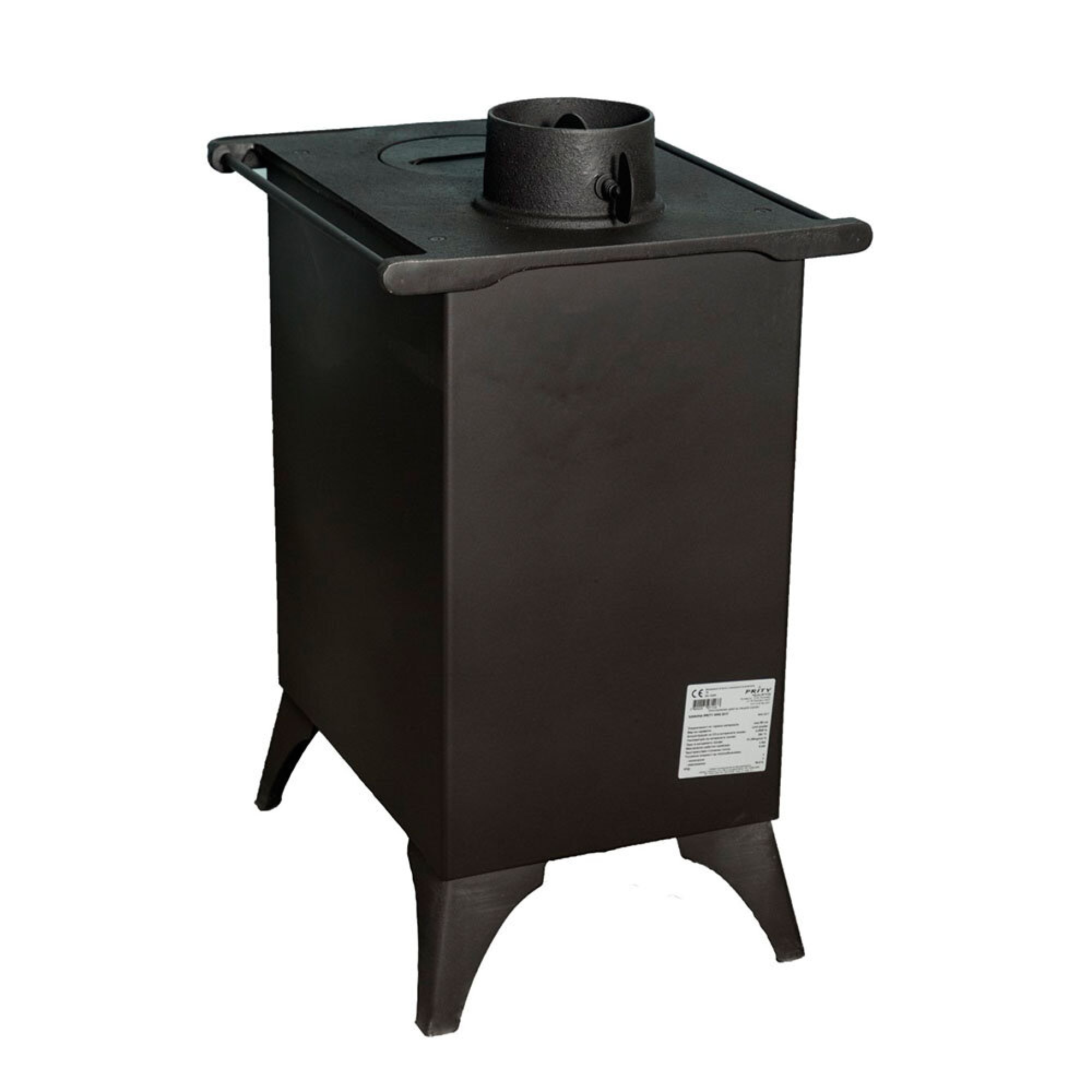 ᐉ Wood burning stove Prity Mini 5.2kW, Log – Top Prices | BalkanEnergy ...