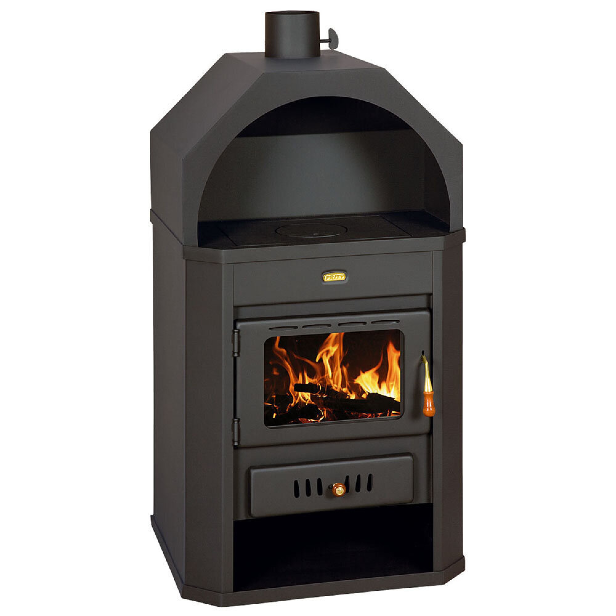 ᐉ Wood burning stove Prity Prity 15.9kW, Log – Top Prices | BalkanEnergy.CO.UK