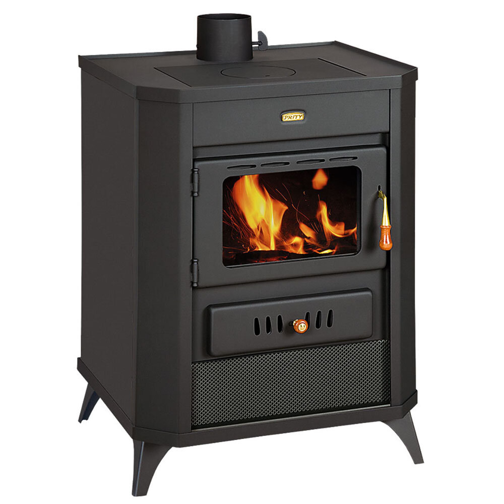ᐉ Wood burning stove Prity WD E 15.9kW, Log – Top Prices | BalkanEnergy.CO.UK