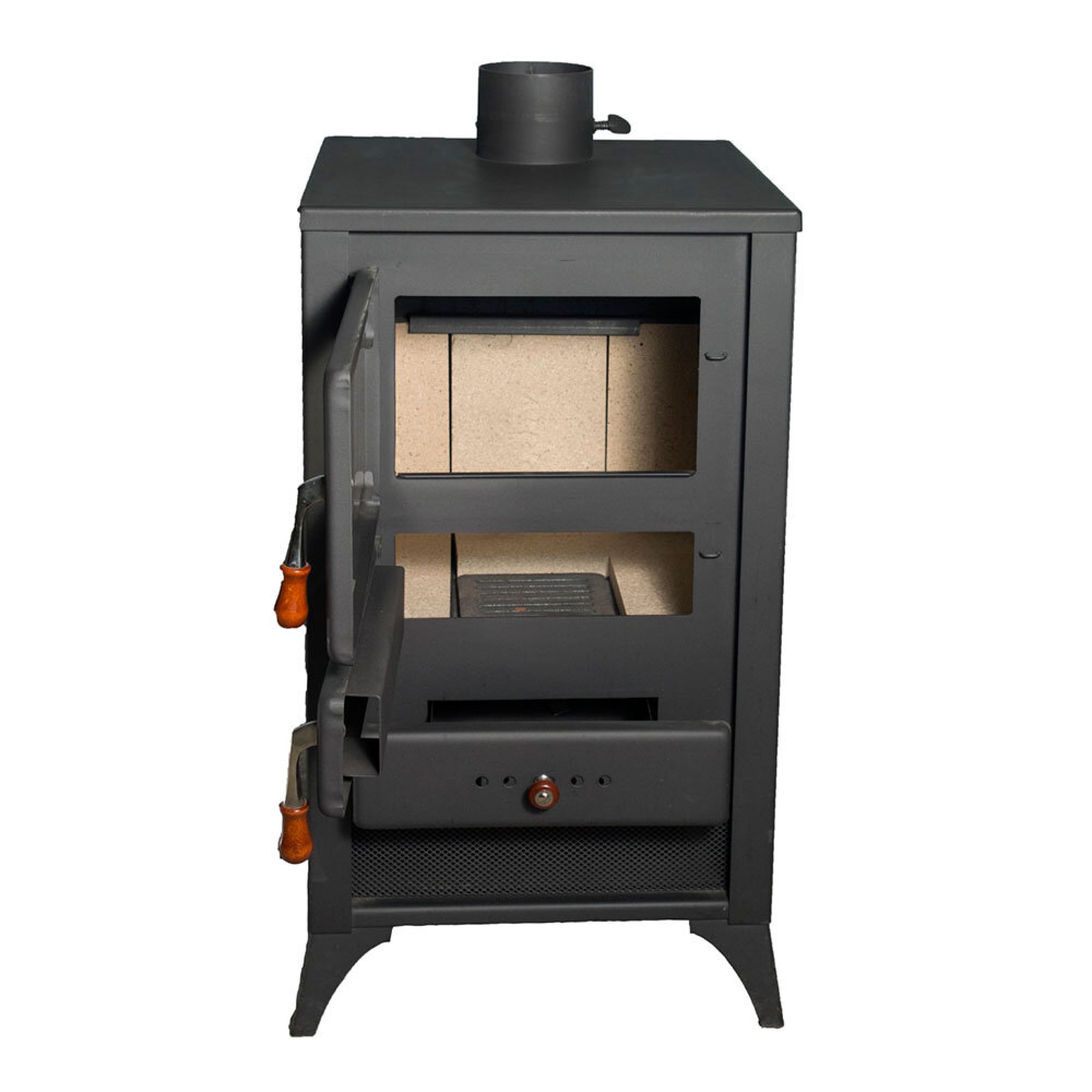 ᐉ Wood burning stove Prity K22 E 10.4kW, Log – Top Prices | BalkanEnergy.CO.UK