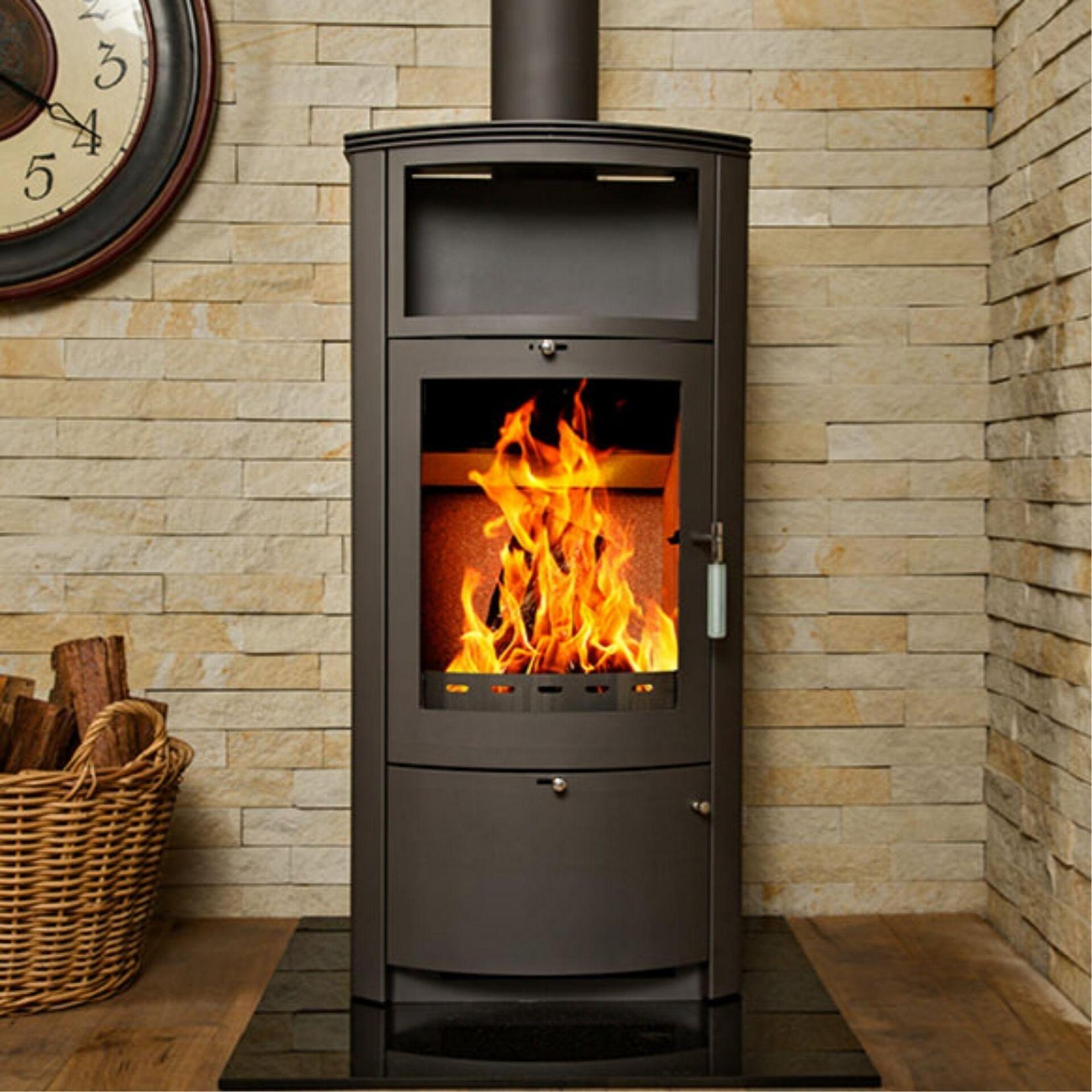 ᐉ Multi Fuel Boiler Stove Victoria 05 Marinela PKBO-t, 8.4kW – Top ...