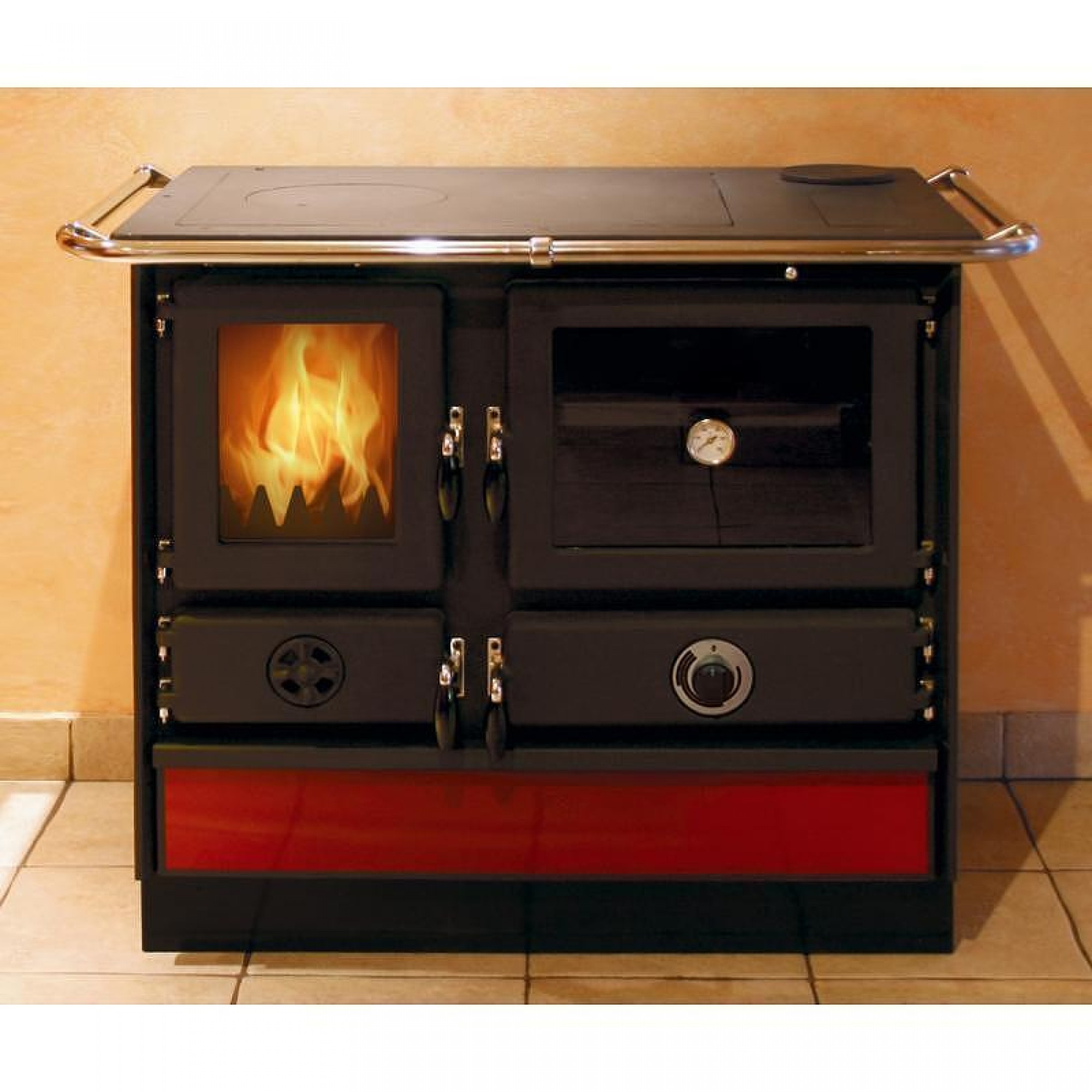 Wood burning cooker MBS Magnum Right, 13kW – Best Price & Free Delivery ...