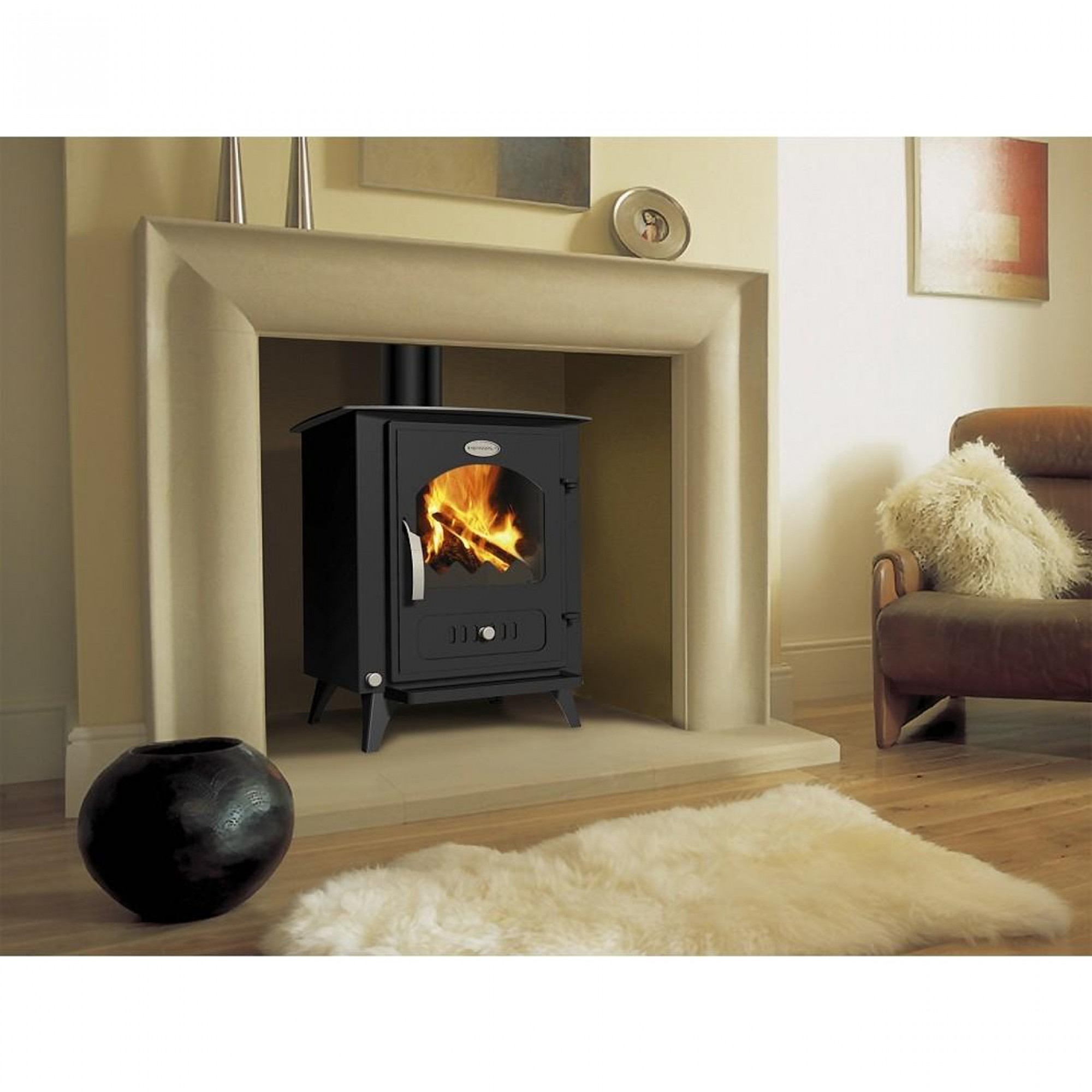 ᐉ Wood burning stove Verso 1, 7.5kW – Top Prices | BalkanEnergy.CO.UK