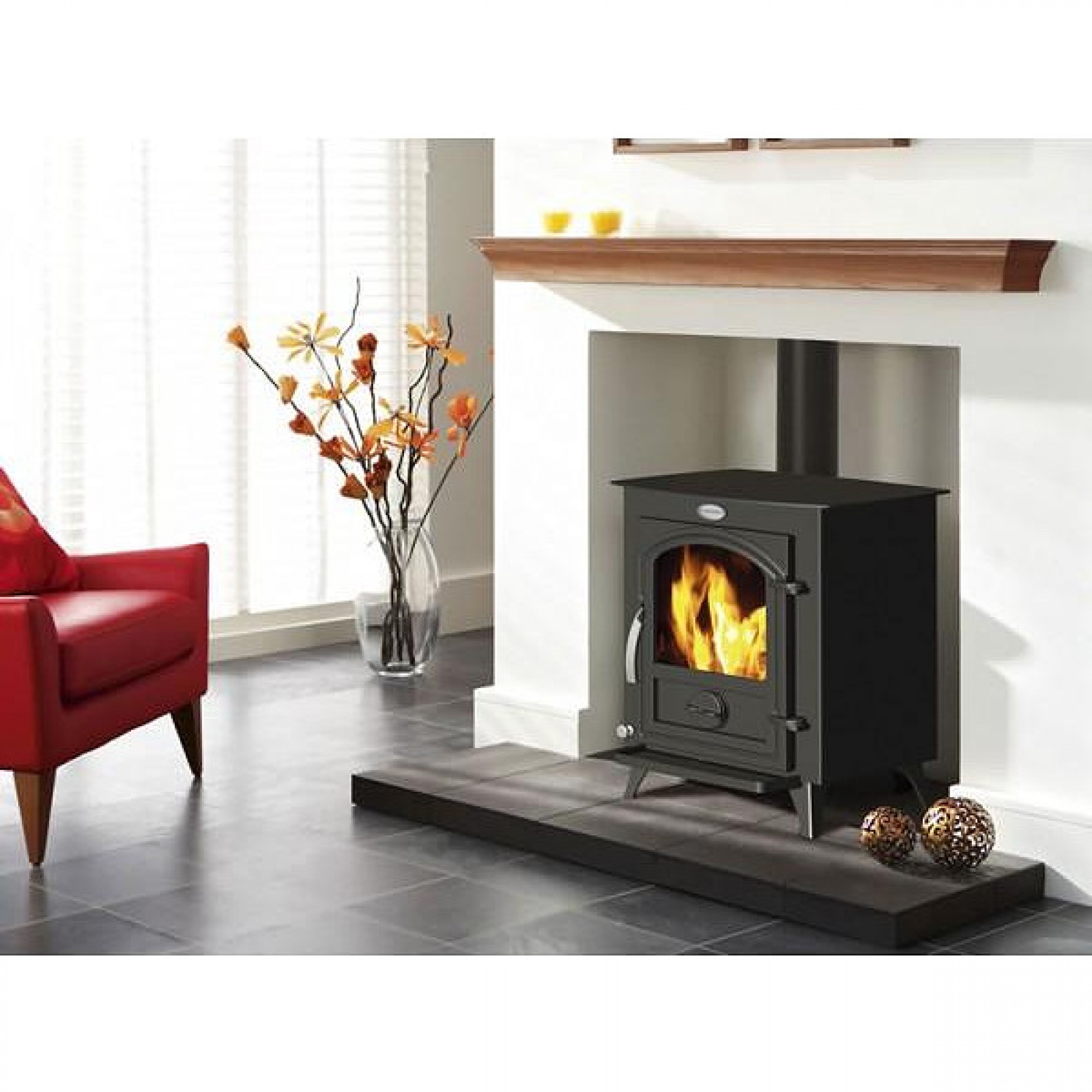 ᐉ Wood burning stove Verso 1 CID, 7.5kW – Top Prices | BalkanEnergy.CO.UK