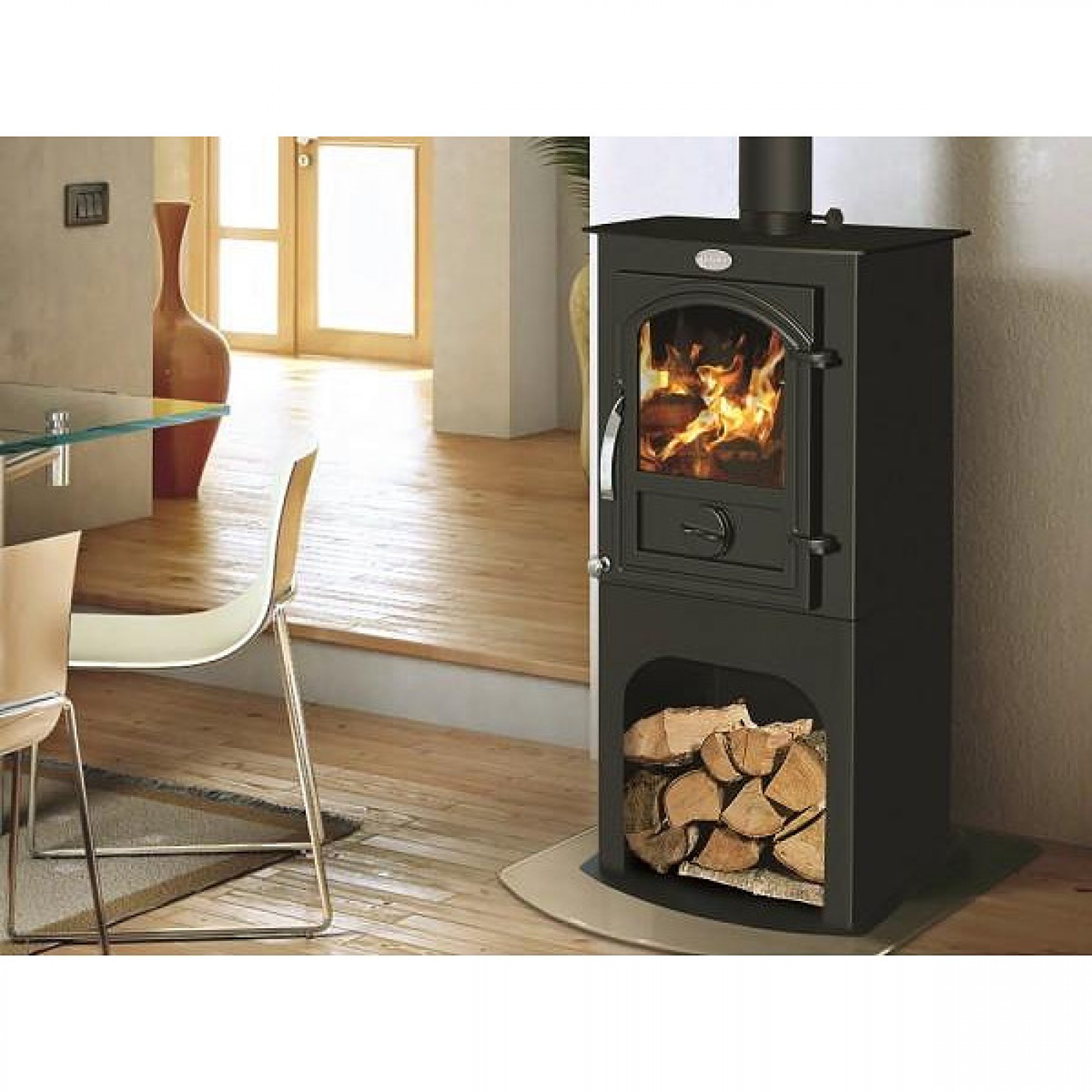 ᐉ Wood burning stove Verso 1 Stand CID, 7.5kW – Top Prices ...