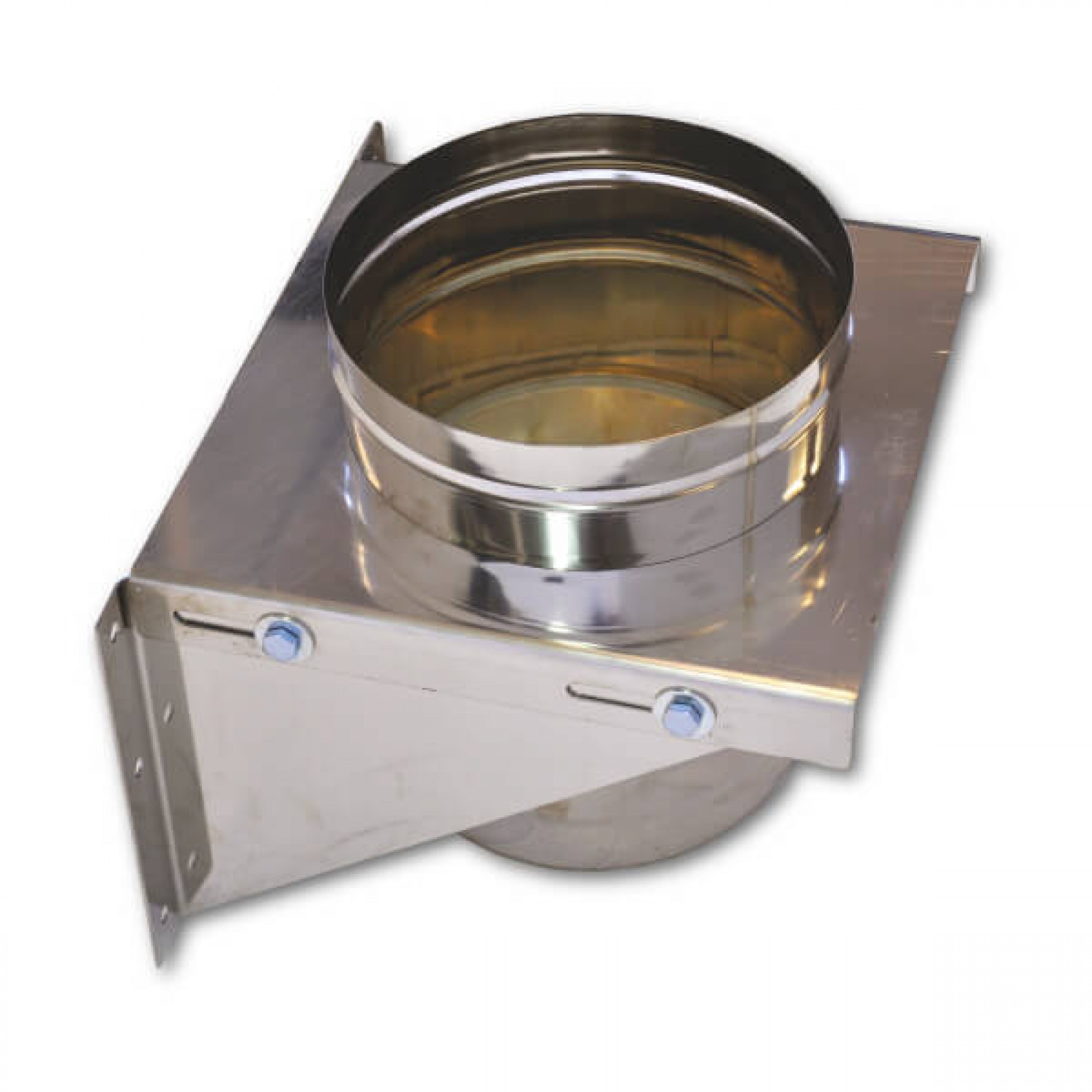 ᐉ Adjustable wall support / Chimney bracket, Stainless steel AISI 304 ...