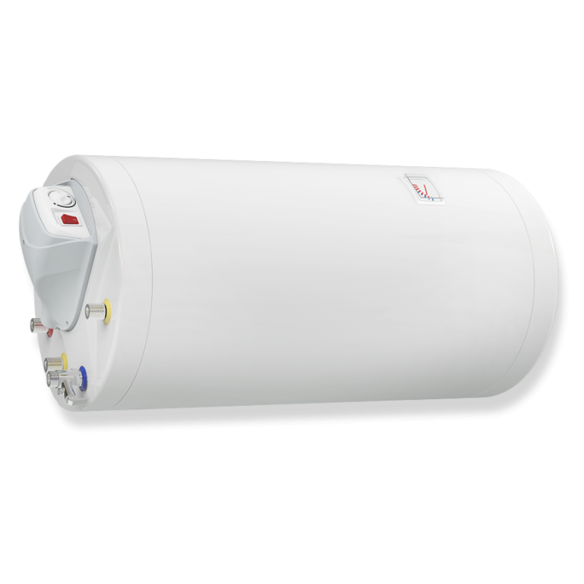 ᐉ Hot Water Cylinder Eldom Horizontal M2 80L, One heat exchanger – Top ...