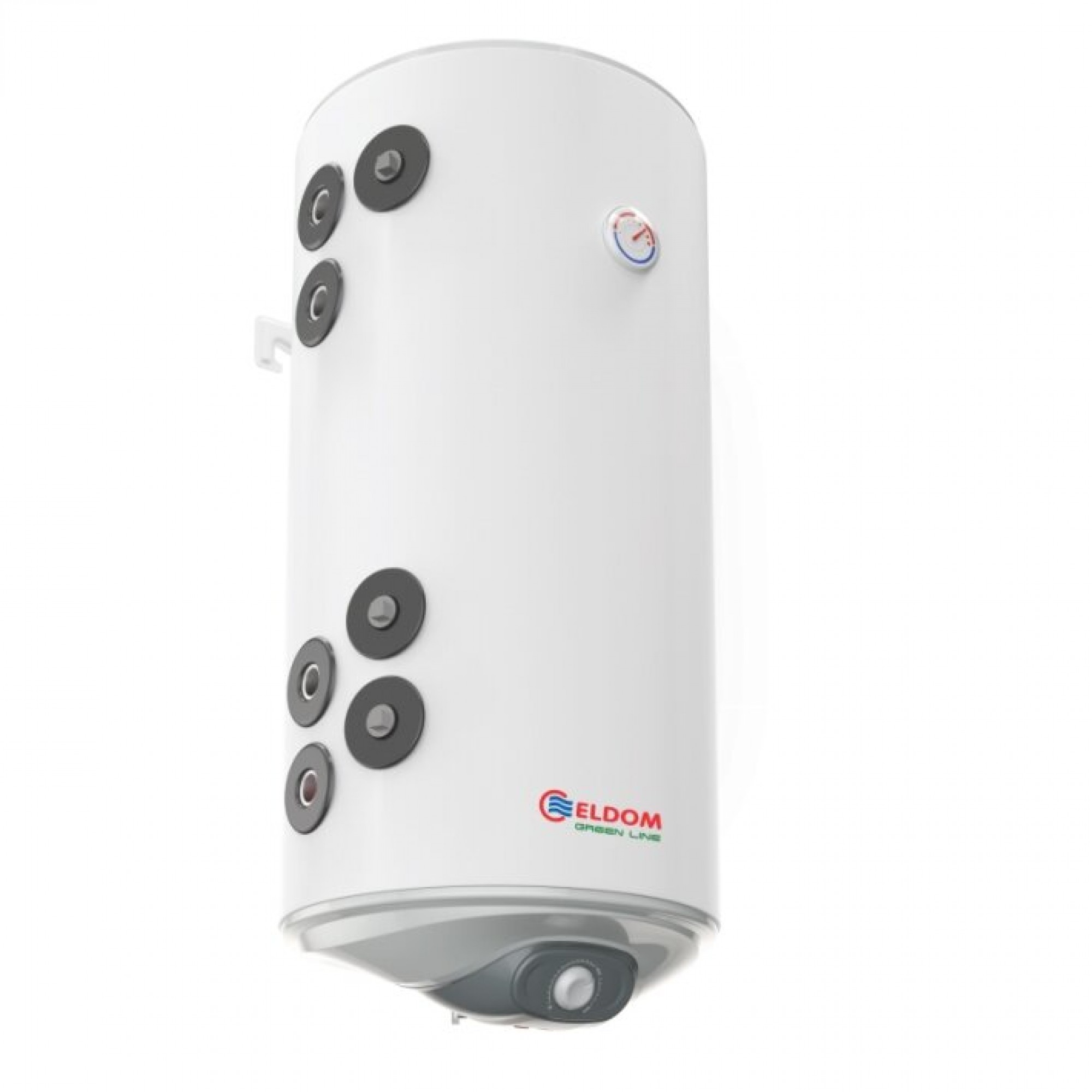 ᐉ Hot Water Cylinder Eldom Stainless Vertical 100L, Two parallel heat exchangers – Top Prices ...