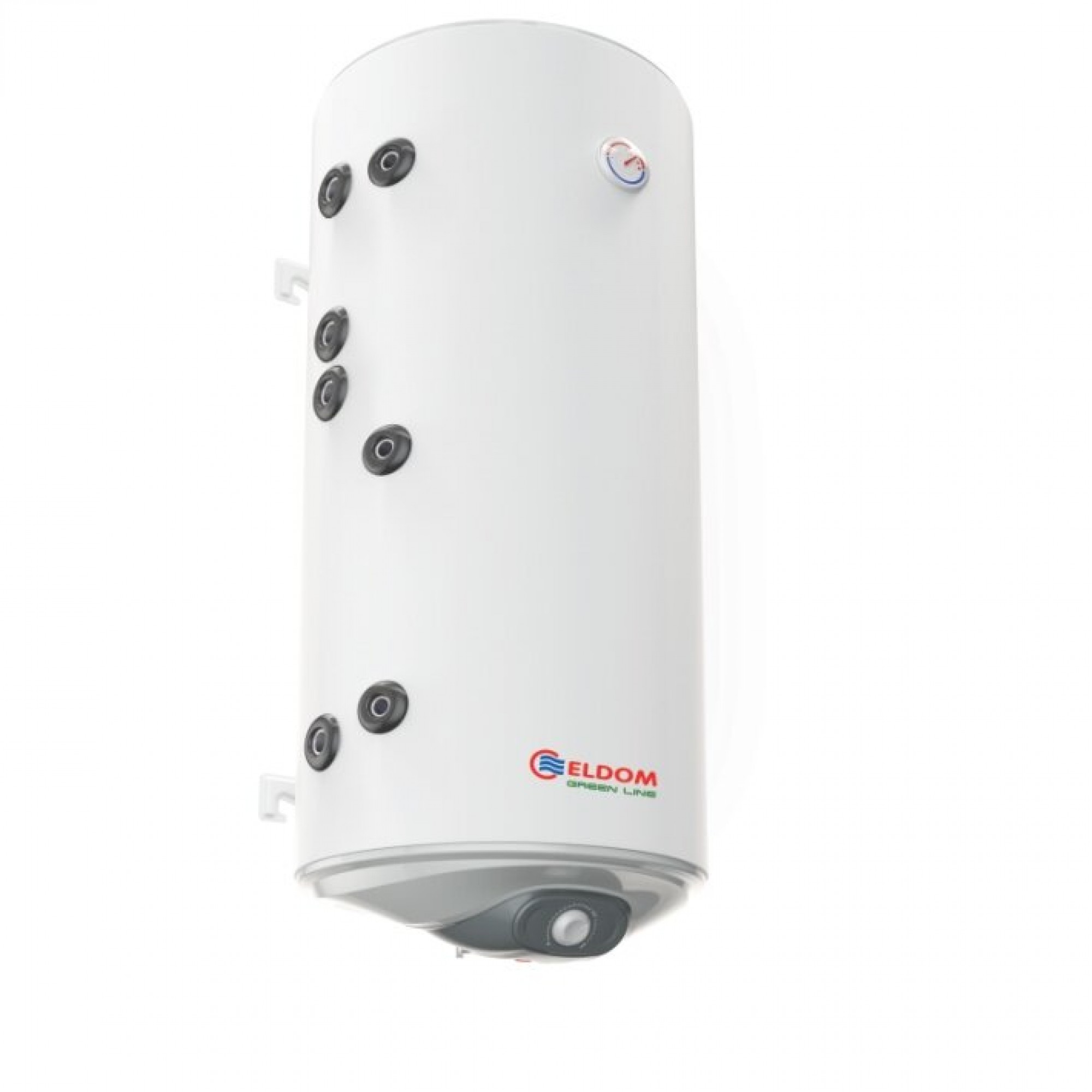 ᐉ Hot Water Cylinder Eldom Stainless Vertical Volume 120L, Two heat exchangers – Top Prices ...