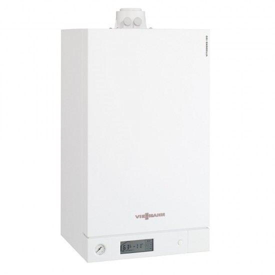 Combi Boiler Viessmann Vitodens Gas 100-W, Combi B1KC 26 - Free flue ...