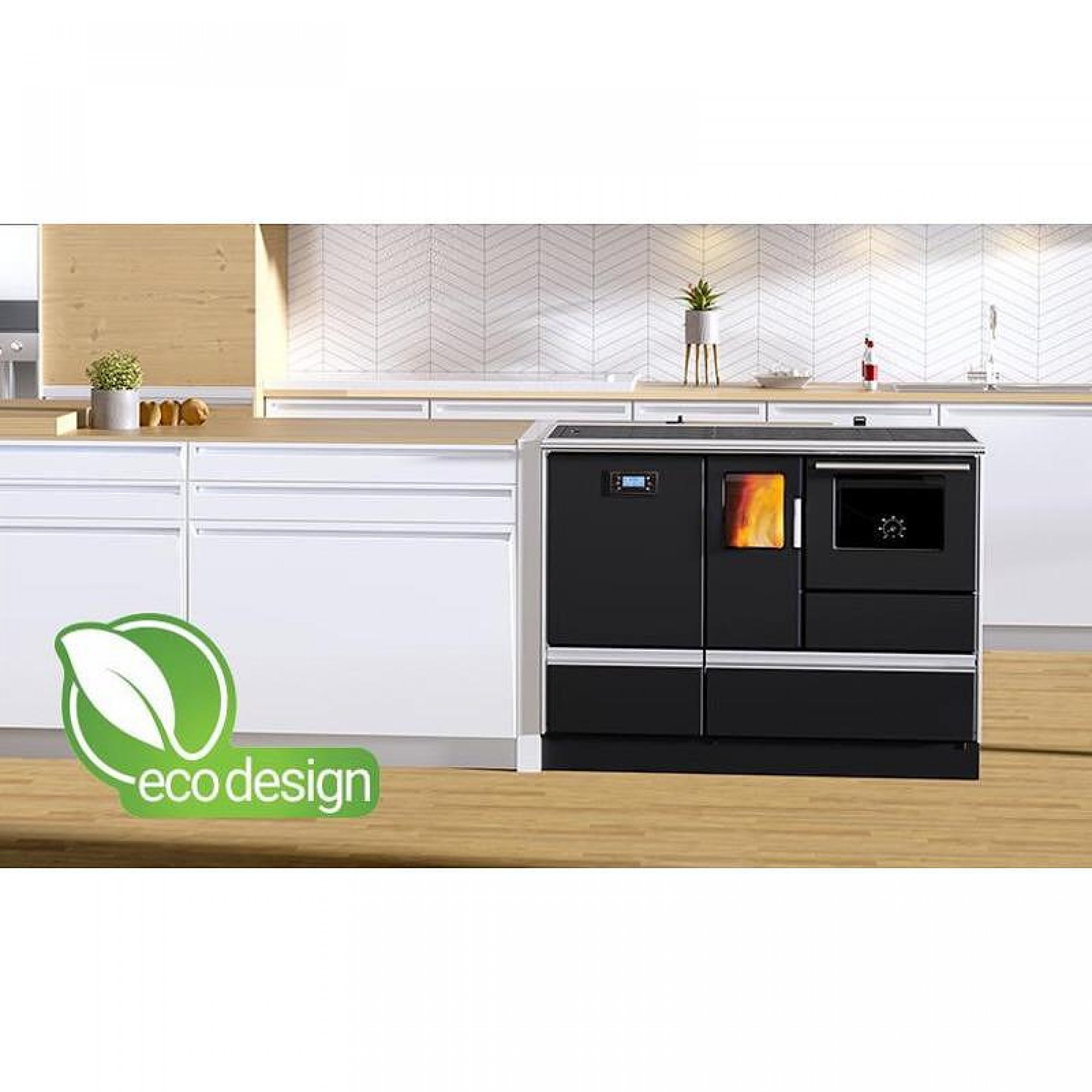 ᐉ Pellet cooking stove Alfa Plam Alfa Term 20 Pellet, 20kW – Top Prices ...