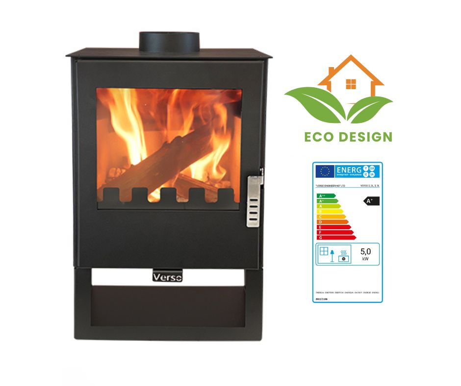 ᐉ Wood burning stove Verso 3, 5kW – Top Prices | BalkanEnergy.CO.UK